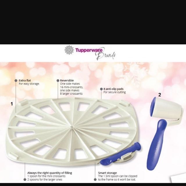 Tupperware Croissant Party, TV & Home Appliances, Kitchen Appliances ...