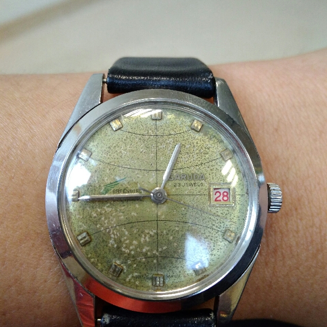 Vintage Garuda Swiss Watch, Men's Fashion, Watches & Accessories ...
