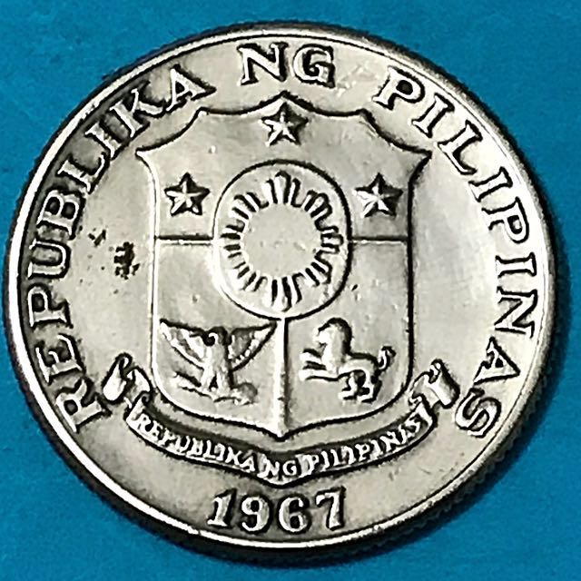 1967 Pilipinas Coin 10 Sentimos / Philippines Coin, Hobbies & Toys ...