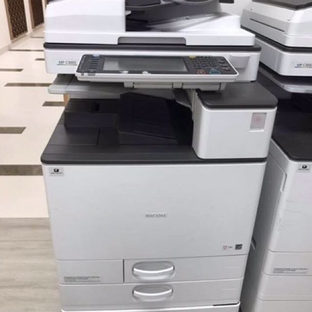 影印機 RICOH MP C3003SP, 攝影器材, 攝錄機 - Carousell
