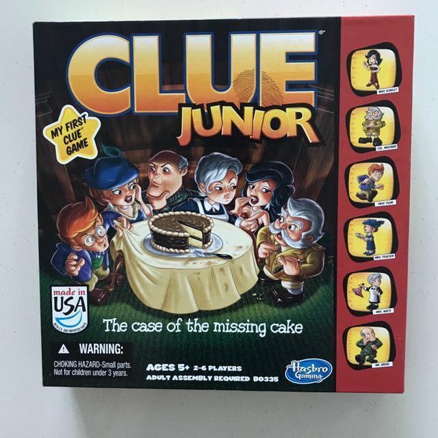 Clue junior, Hobbies & Toys, Toys & Games on Carousell