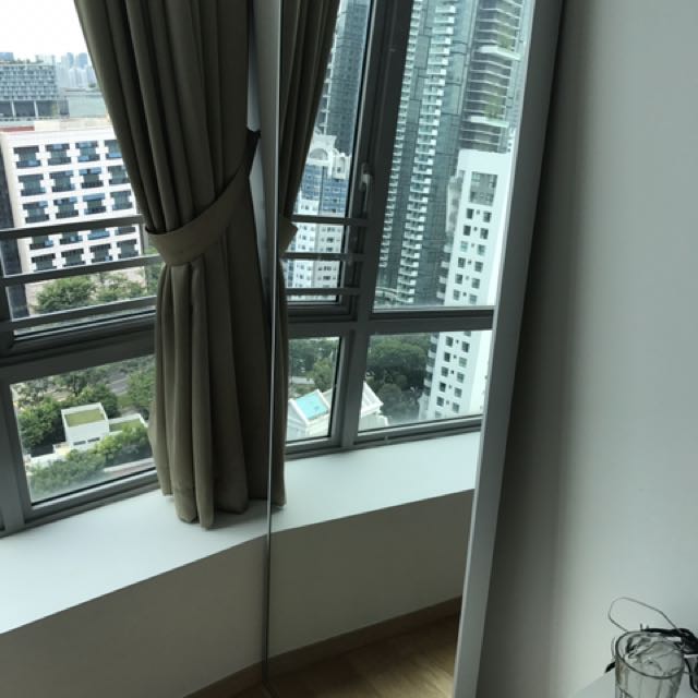 Large (2 meter) mirror, Furniture & Home Living, Home Decor, Mirrors on ...