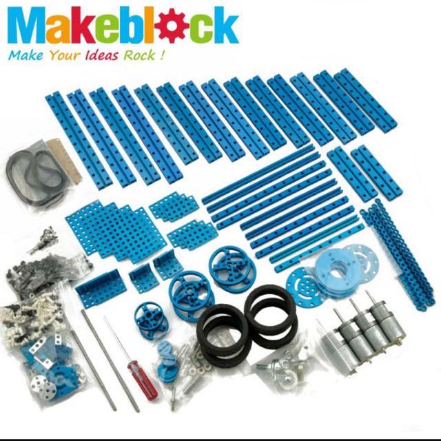MakeBlock - Ultimate Robot Kit-Blue - DIY Maker Open Source BOOOLE ...