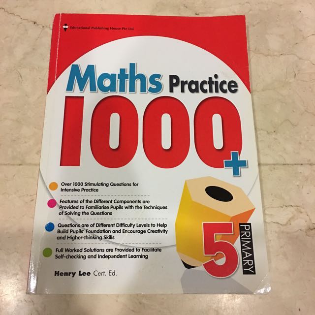 Maths Practice 1000+ P5, Hobbies & Toys, Books & Magazines, Textbooks ...