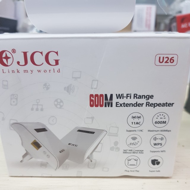 211 - **NEW** JCG WIFI REPEATER, Computers & Tech, Parts & Accessories, Networking on Carousell