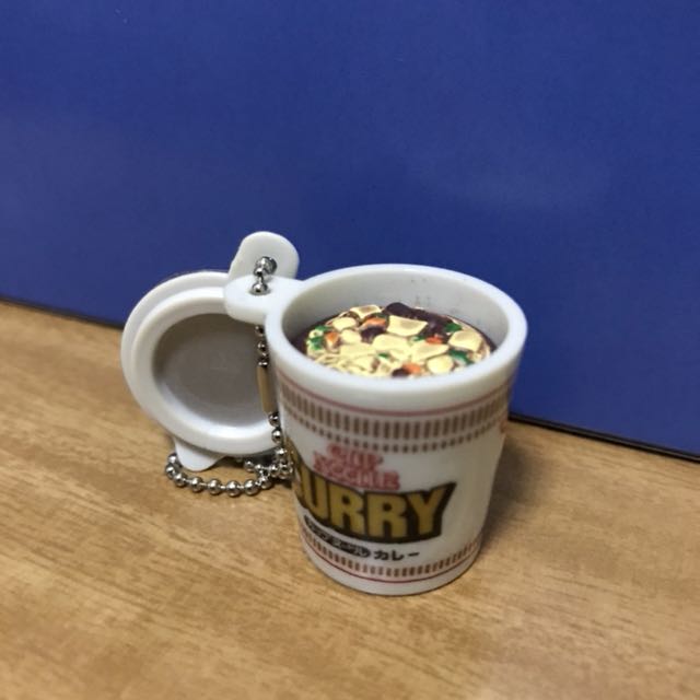 Nissin Cup Noodles Curry Keychain Gashapon Gacha Toy Capsule ...