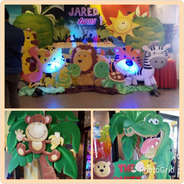 Safari Themed Styro Backdrop for Rent, Everything Else, Others on Carousell