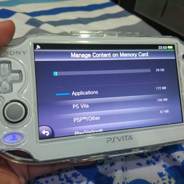 Sony Playstation PS Vita Fat Henkaku Enso 32GB bisa bajakkan, Video Game, Konsol di Carousell