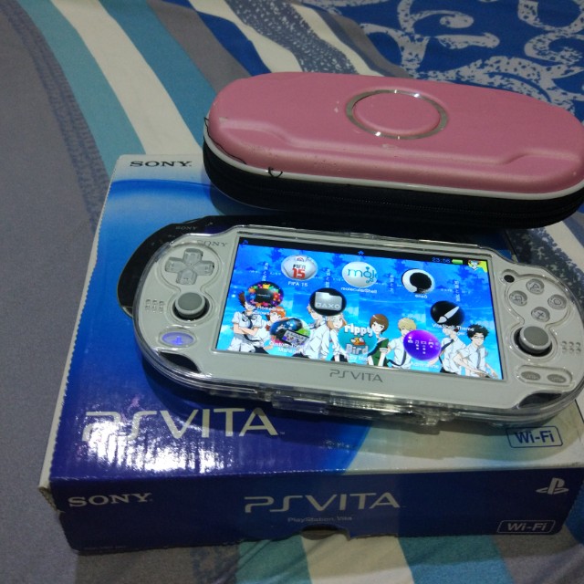 Sony Playstation PS Vita Fat Henkaku Enso 32GB bisa bajakkan, Video Game, Konsol di Carousell