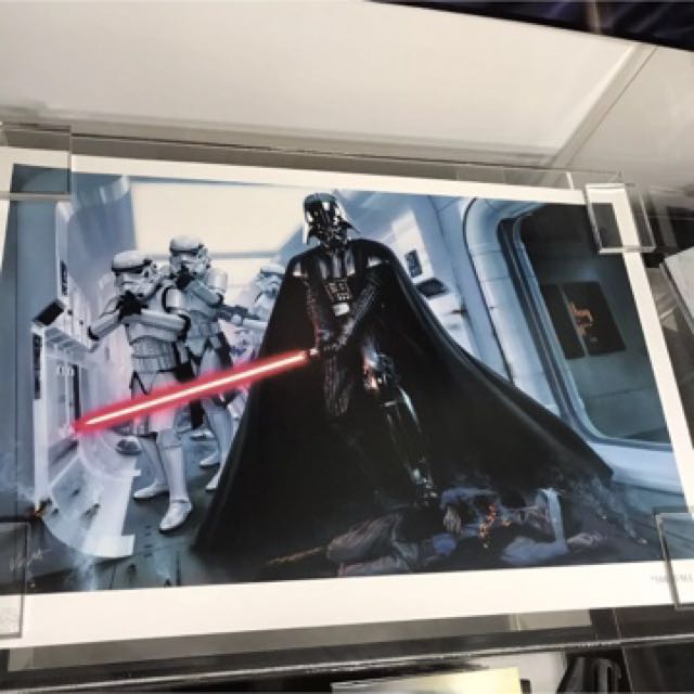 Starwars Star Wars Fine Art Print The Fallen Jerry Vanderstelt, Hobbies ...