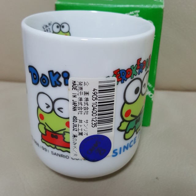 全新 Sanrio Keroppi 1991 陶瓷杯 青蛙 日本正版 罕有 興趣及遊戲 玩具 And 遊戲類 Carousell