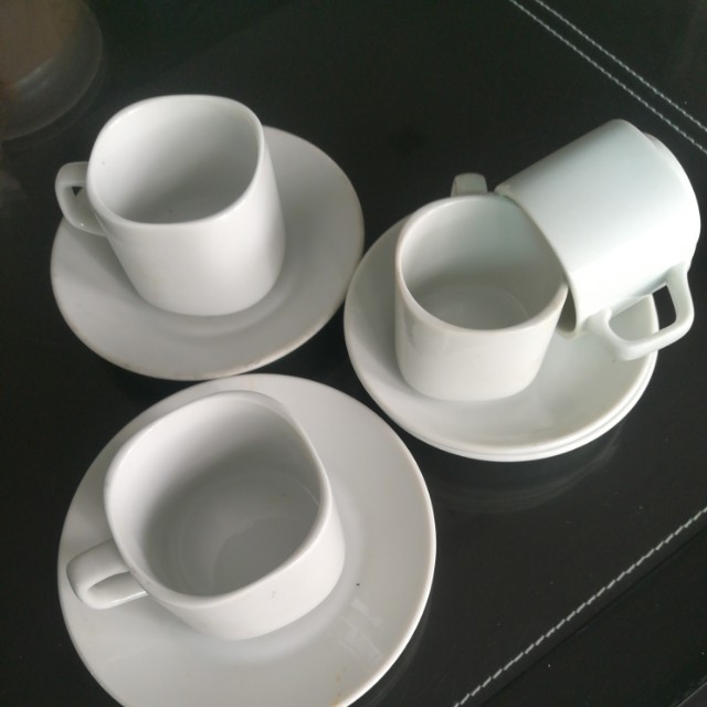 Coffee/expresso cups & saucers, TV & Home Appliances, Kitchen Appliances, Coffee Machines ...