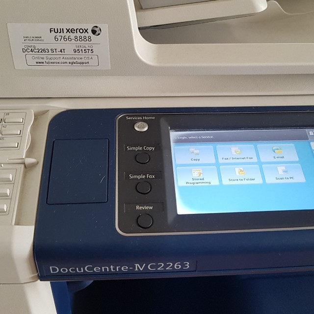 Fuji Xerox DocuCentre - IV C2263, Computers & Tech, Printers, Scanners & Copiers on Carousell