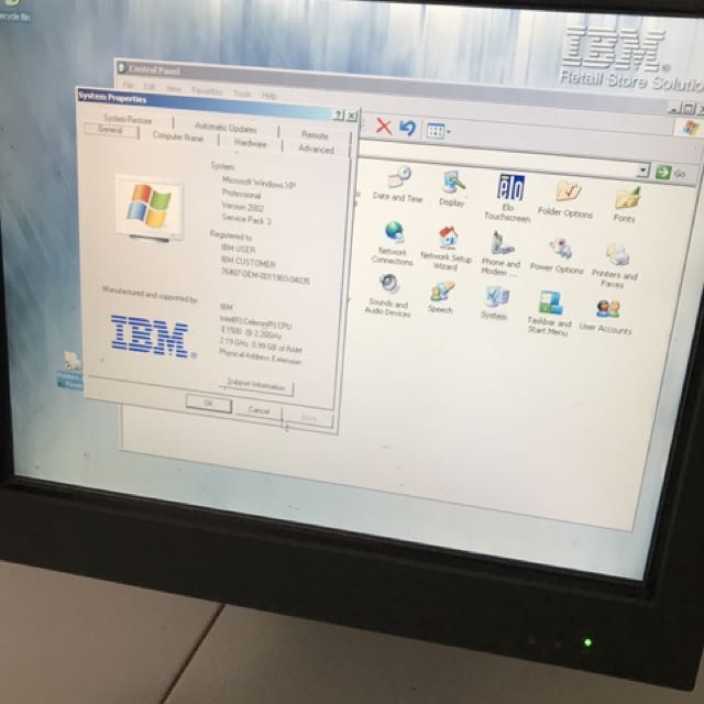 IBM POS system , intel celeron , 1GB and 160hardisk, Computers & Tech ...
