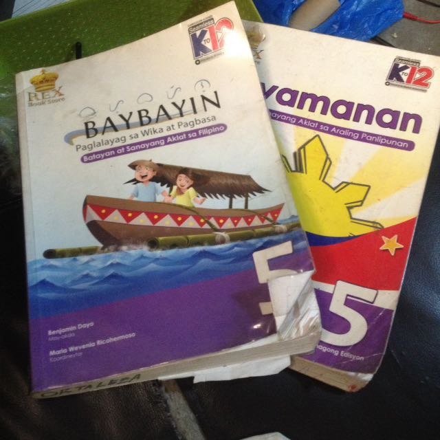 REX Grade 5 Kayamanan & Baybayin Textbook, Hobbies & Toys, Books ...