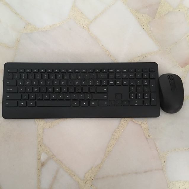 Microsoft wireless keyboard and mouse, Computers & Tech, Parts ...