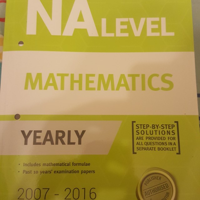 NA level mathematics yearly ten years series & new syllabus mathematics ...