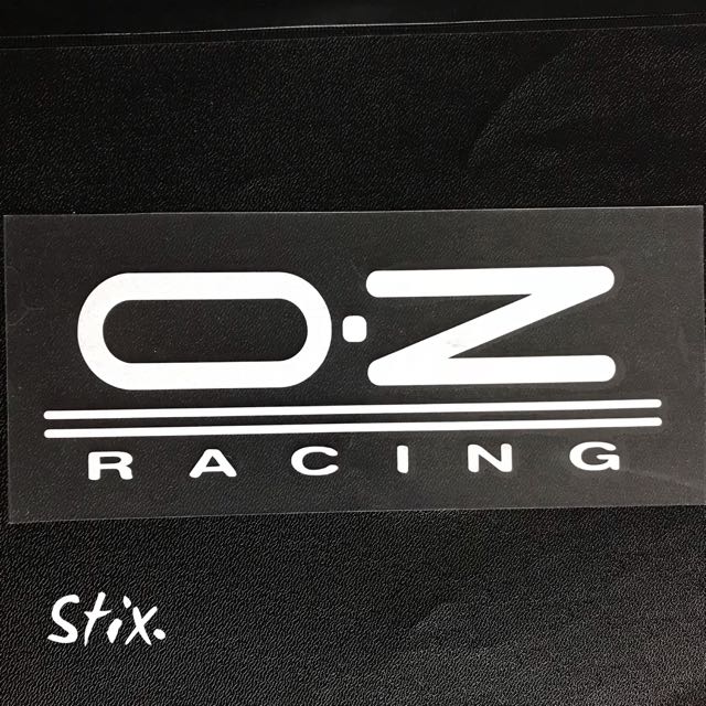 OZ Racing Vinyl Cut Sticker, Car Accessories, Accessories on Carousell