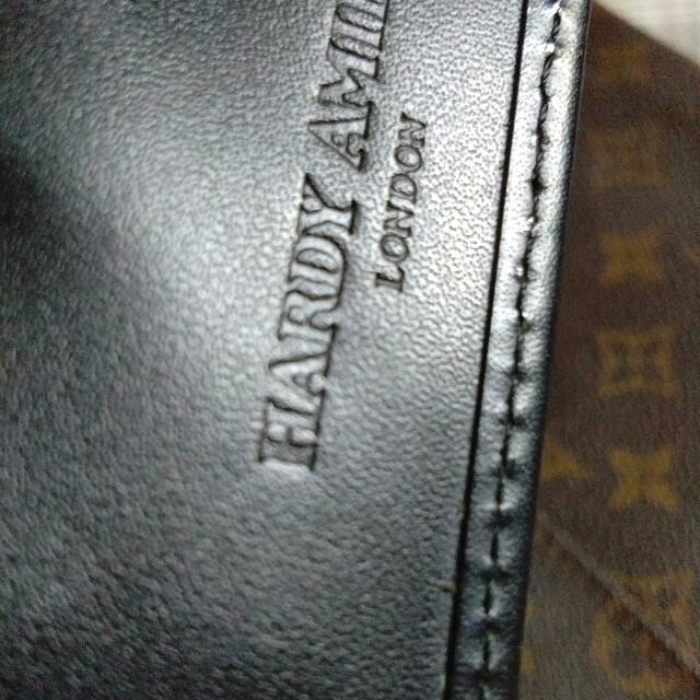 Real Leather HARDY AMIES Long Wallet, Men's Fashion, Watches ...