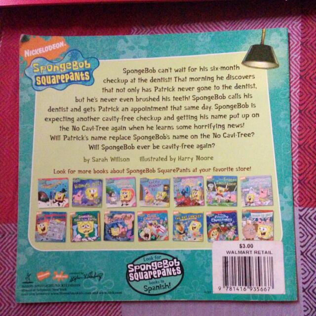 Spongebob Squarepants Story (Behold, No Cavities), Hobbies & Toys ...