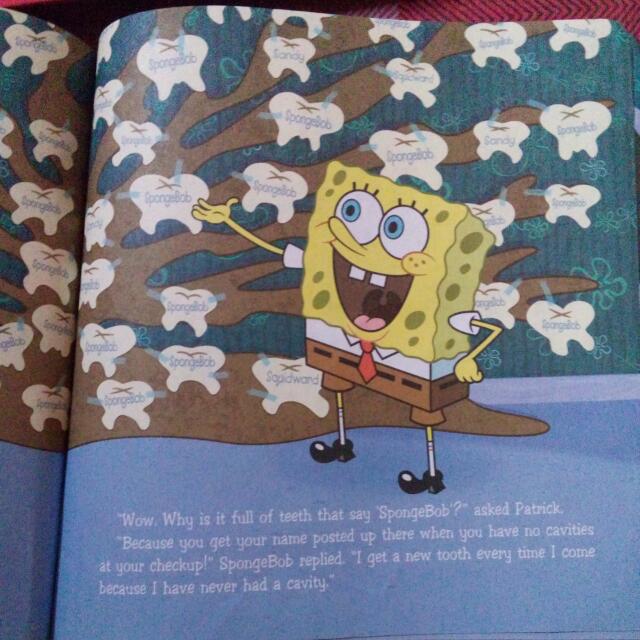 Spongebob Squarepants Story (Behold, No Cavities), Hobbies & Toys ...