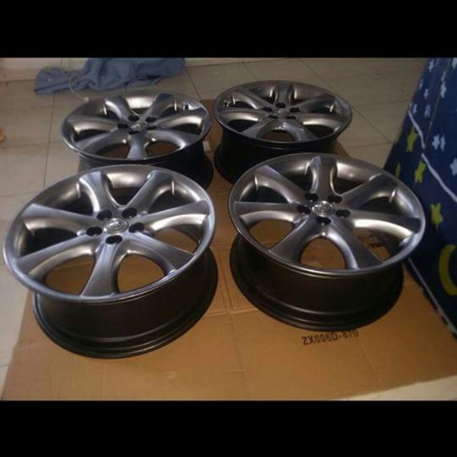 Sport Rim 2.0 TRD Hyper Black, Auto Accessories on Carousell