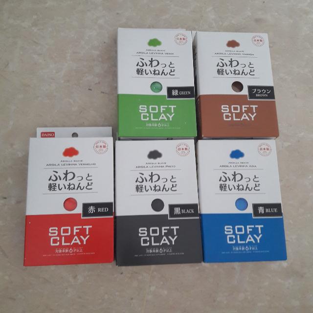 Daiso Clay, Hobbies & Toys, Stationery & Craft, Craft Supplies & Tools ...