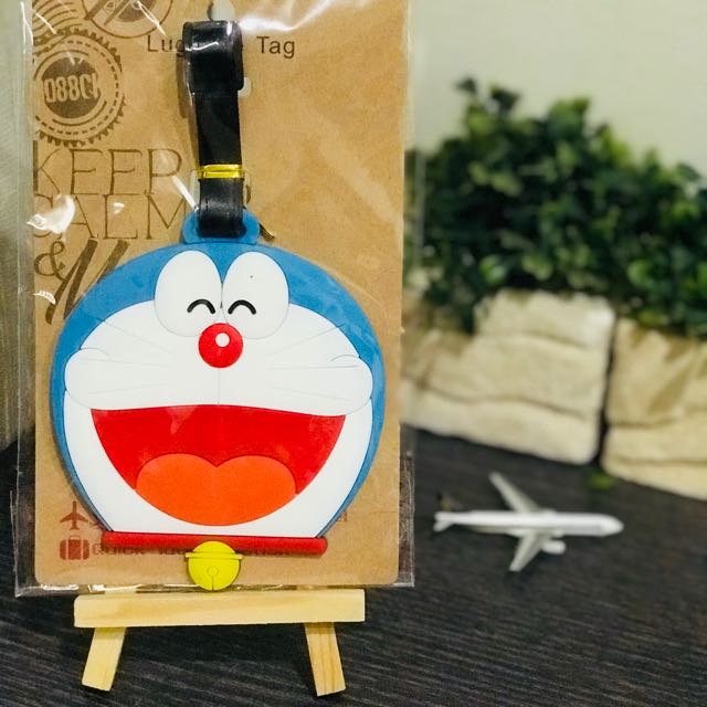 Doraemon Luggage Tag, Everything Else on Carousell