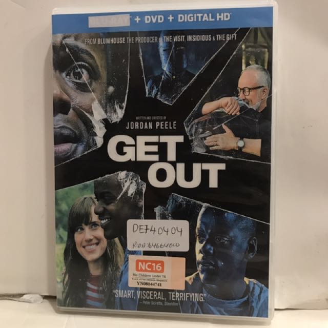 GET OUT DVD, Hobbies & Toys, Music & Media, CDs & DVDs on Carousell