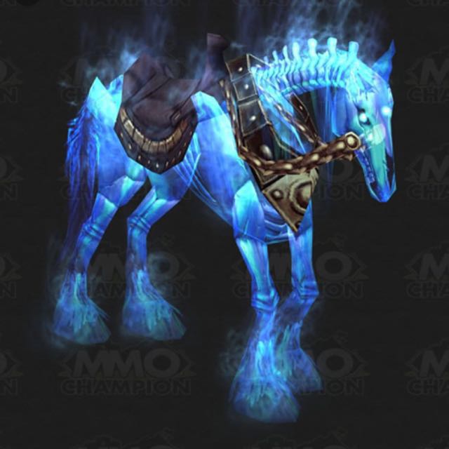 Ghastly Charger - WoW Epic Mount, Video Gaming, Gaming Accessories ...