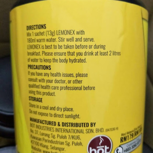 INSTOCKS LEMONEX ORIGINAL NOW!!.COLLECTION WILL BE AT WOODLANDS OR CHOA ...