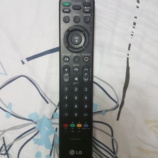 LG remote contoller Model: LH50 37", TV & Home Appliances, TV ...