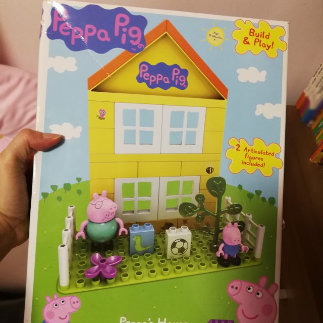 Peppa pig construction set, Hobbies & Toys, Toys & Games on Carousell