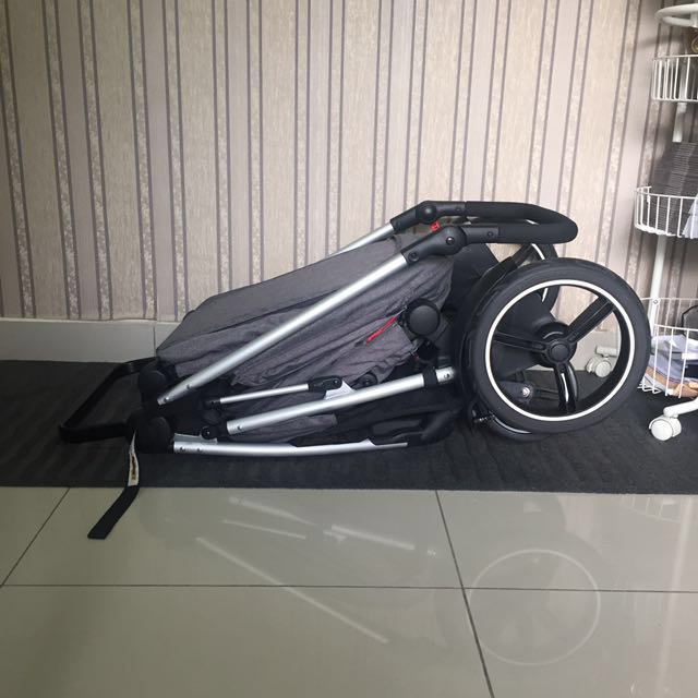 Phil & Teds Promenade Tandem Stroller, Babies & Kids, Going Out ...