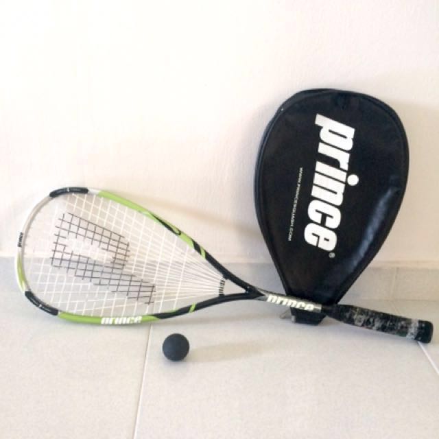 Prince Squash Racket (PR Hornet), Sports Equipment, Sports & Games ...