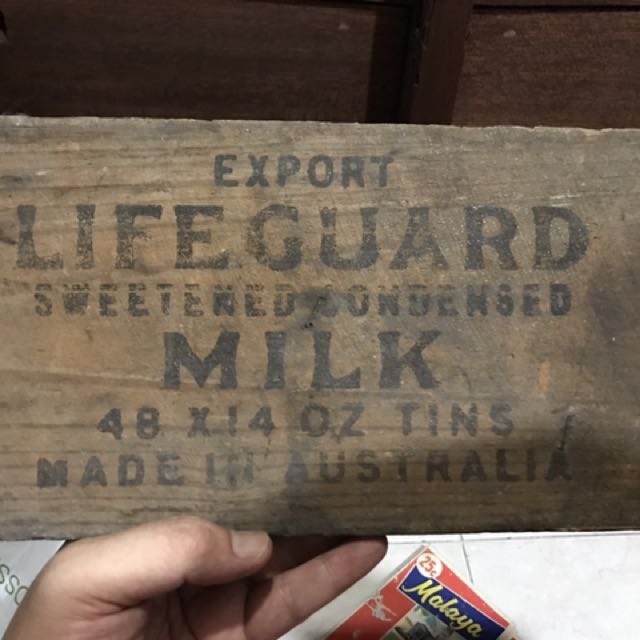 Vintage Wooden Lifeguard Sign, Furniture & Home Living, Home Decor ...