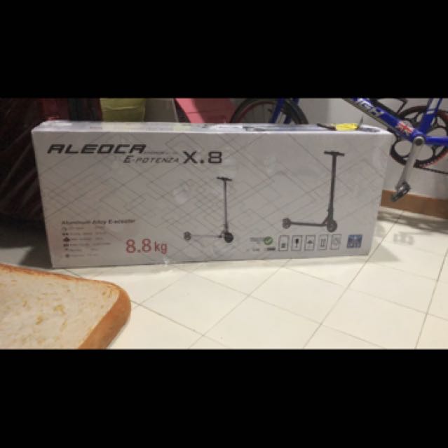 Brand new Aleoca e-potenza x.8, Sports Equipment, PMDs, E-Scooters & E ...