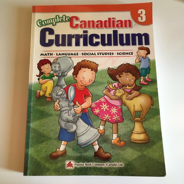 Complete Canadian Curriculum grade 3 math language social studies ...