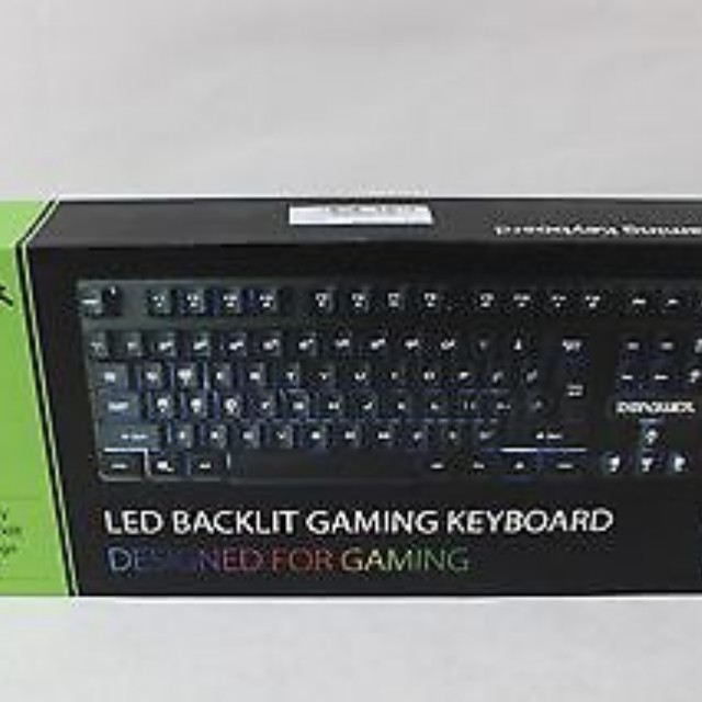 DBPOWER RGB LED Rainbow Backlit Gaming Keyboard, Electronics, Computer ...