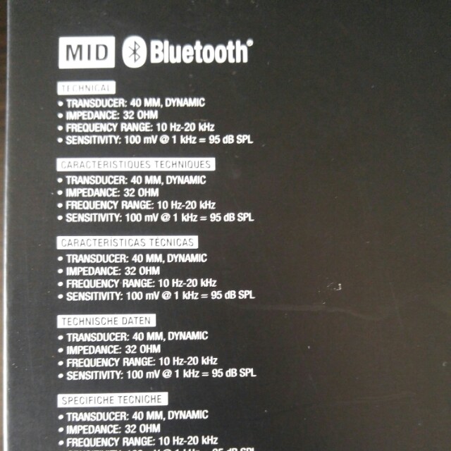 Marshall Mid Bluetooth - Original, Audio, Earphones on Carousell