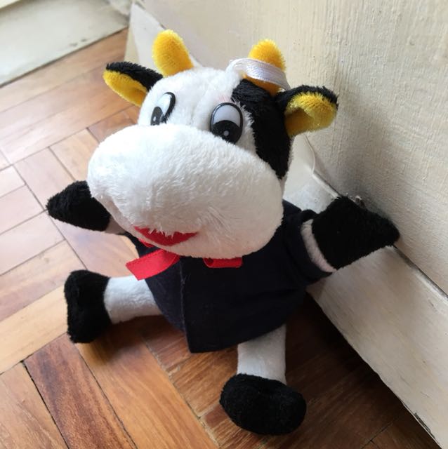 MooMoo Cow Plushy, Hobbies & Toys, Toys & Games on Carousell
