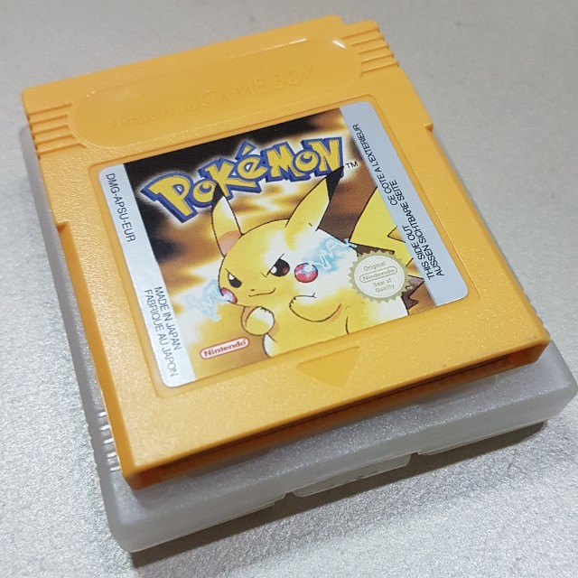Original Pokemon Yellow Version, Toys & Games, Video Gaming, Video ...