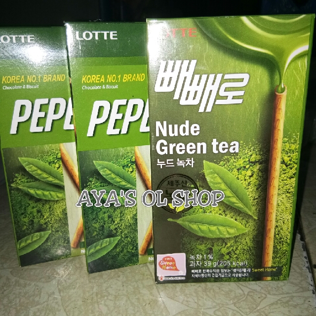 PEPERO MATCHA, Food & Drinks, Fresh Produce on Carousell
