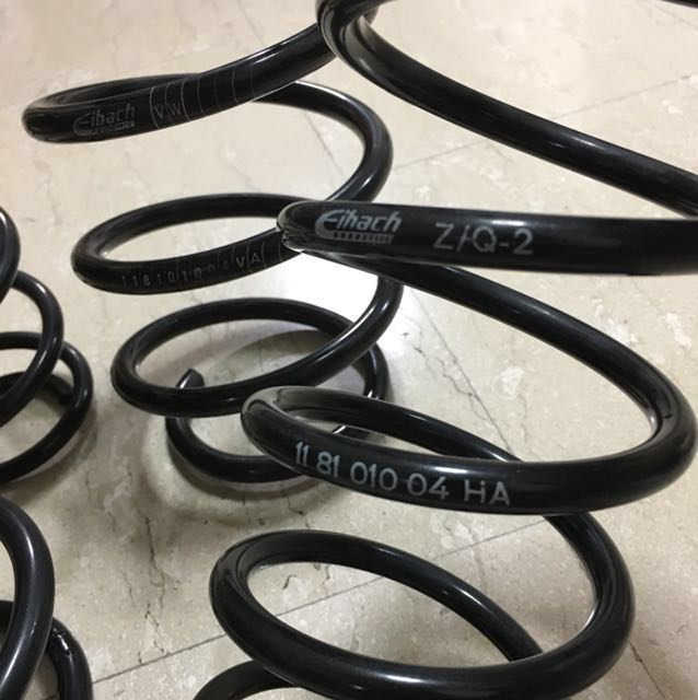 Eibach Pro Lowering Springs for VW Polo 6R, Car Accessories on Carousell
