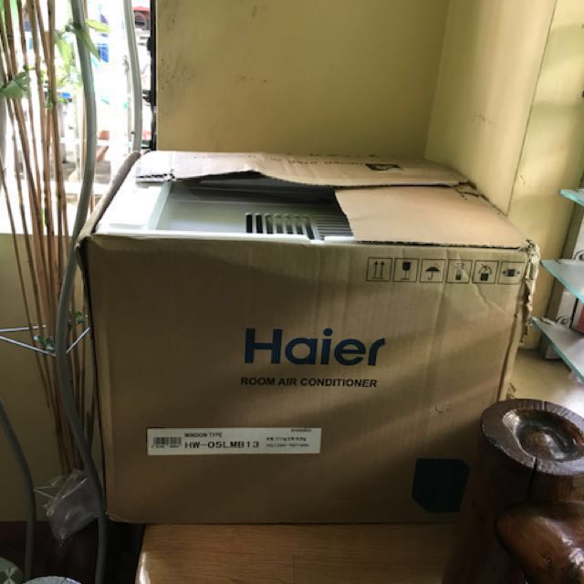 Haier Room Air Conditioner HW-05LMB13 .5 HP, TV & Home Appliances ...
