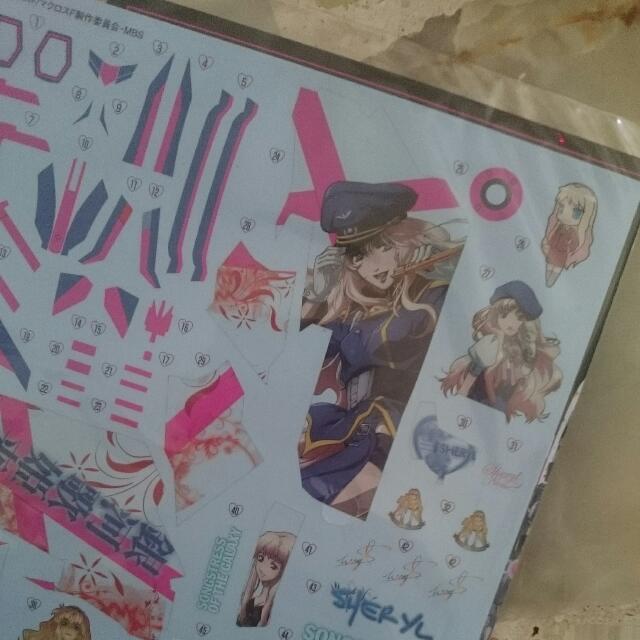 Macross Frontier 1/72 Deculture Water Decal Sheet Sheryl Nome Ver ...