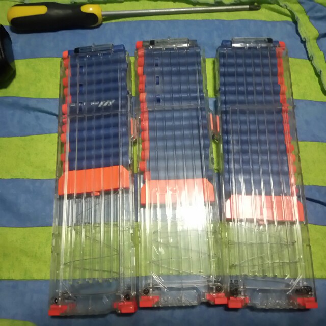 Nerf Clear magazine, Hobbies & Toys, Toys & Games on Carousell
