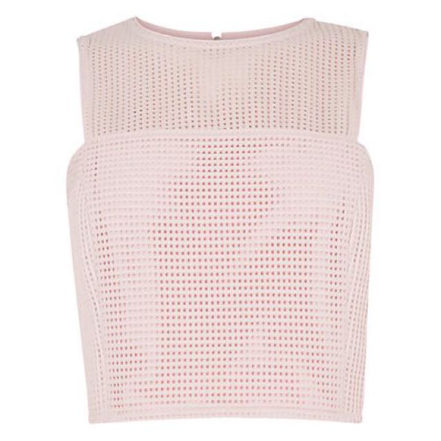 Pink top, Women's Fashion, Tops, Sleeveless on Carousell
