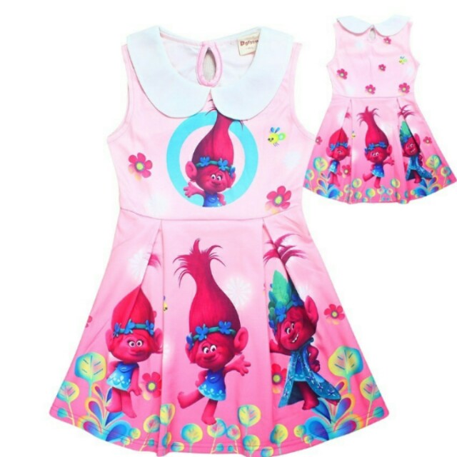 Princess poppy dress (Very nice in actual), Babies & Kids, Babies ...