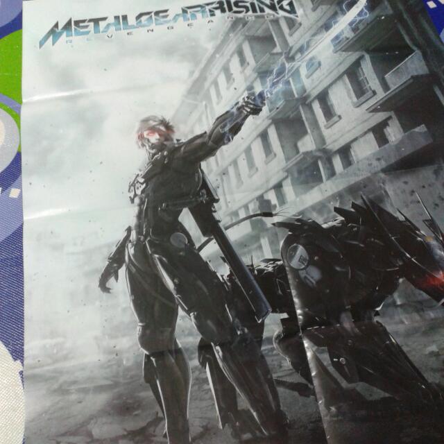 Ultimate Marvel Vs Capcom 3 & Metal Gear Rising Poster, Hobbies & Toys ...